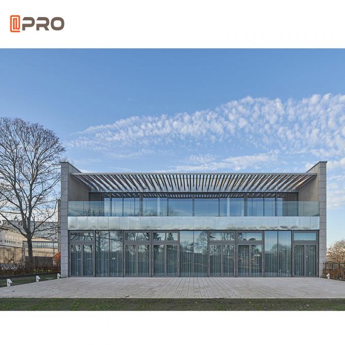 Aluminum Insulated Exterior Building Spider System Curtain Wall