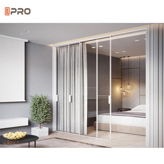 Customized Aluminium Sliding Screen Doors For Residential Bedroom