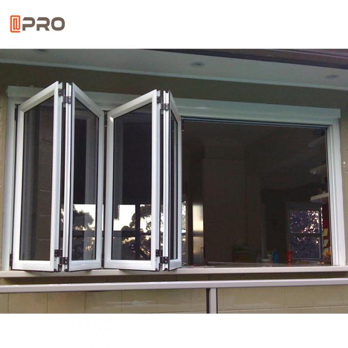 Sliding Kitchen Folding Window Security Accordion Patio Thermal Break ...