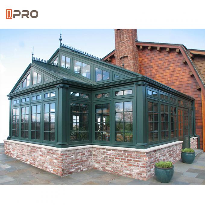 12*20 H Winter Garden Free Standing Sunhouse Fire Proof 4 Season Sunroom
