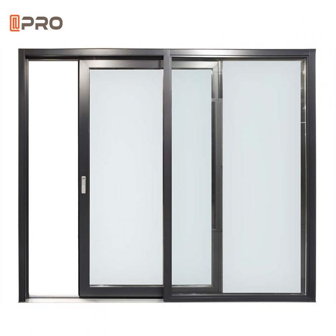 Tempered Glass Aluminum Sliding Exterior Door Lift And Slide Soft Close ...