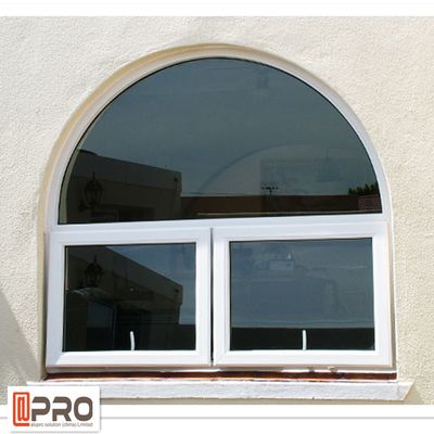 Horizontal Aluminium Awning Windows Swing Open Style 1-2MM Profile ...