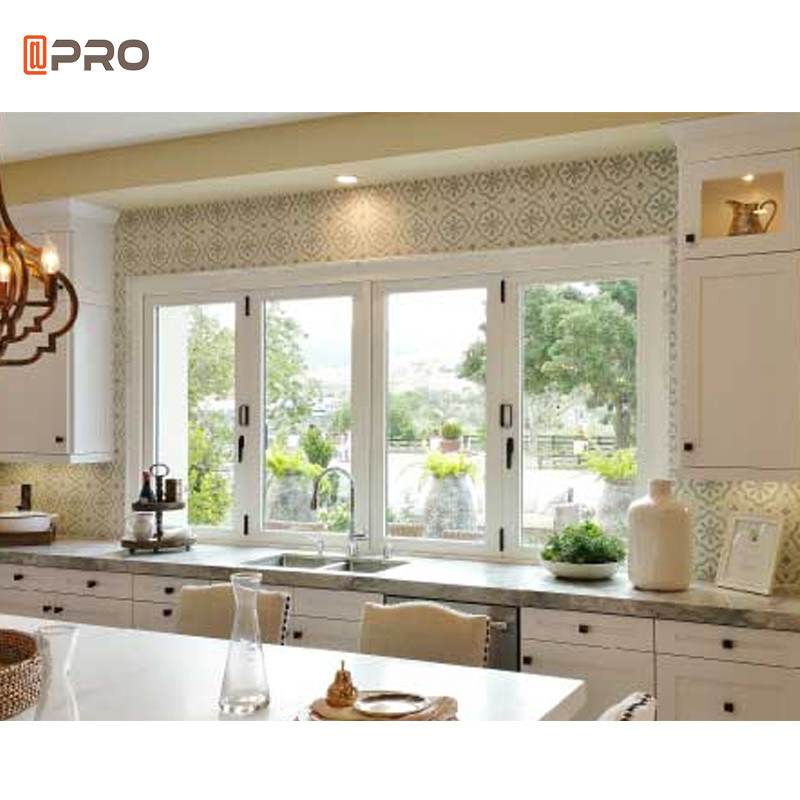 Sliding Kitchen Folding Window Security Accordion Patio Thermal Break ...