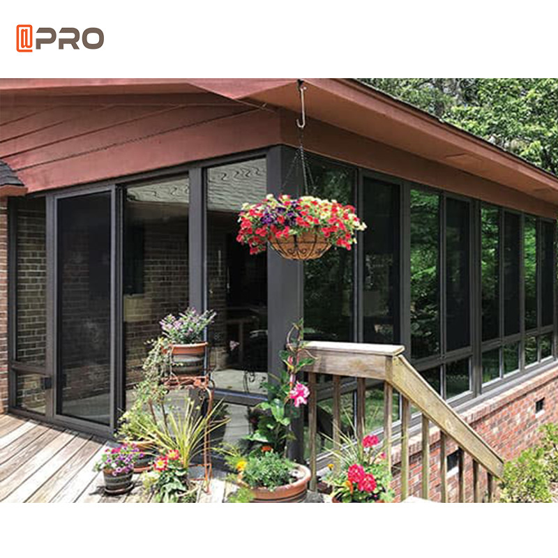 Free Standing Aluminium Glass Sunroom 12 X 20 For Solarium