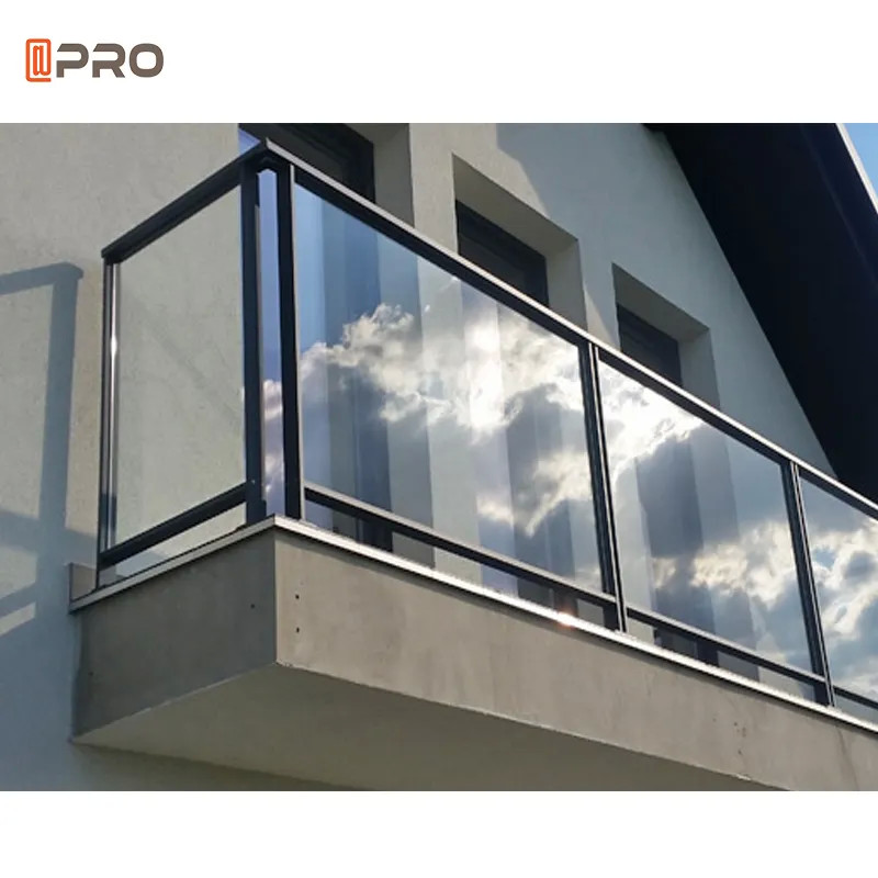 Railing Casting Glass Handrail Aluminium Balustrade Aluminum Wall ...