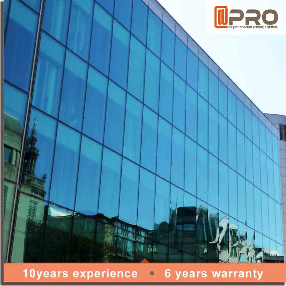 Explosion Proof Aluminium Curtain Wall With EPDM Gaskets And Thermal ...
