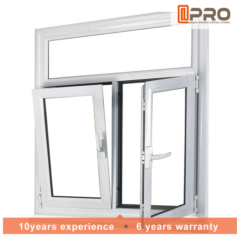 Adjusting Tilt And Turn Aluminium Windows With Screens Swing Open Style