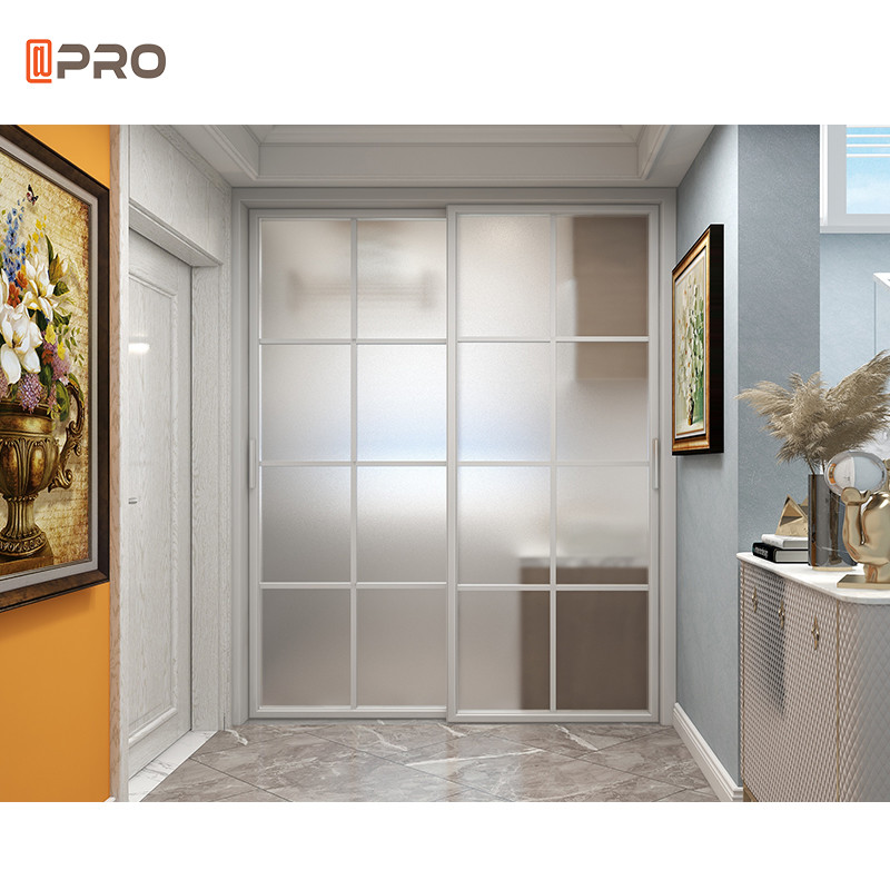 Finished Aluminum Sliding Doors Internal Patio Flush Folding Door System