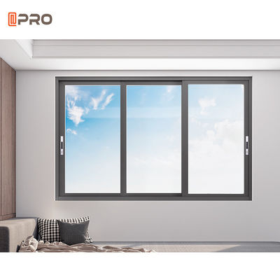 Residential Aluminum Sliding Glass Windows / Sliding House Windows ...