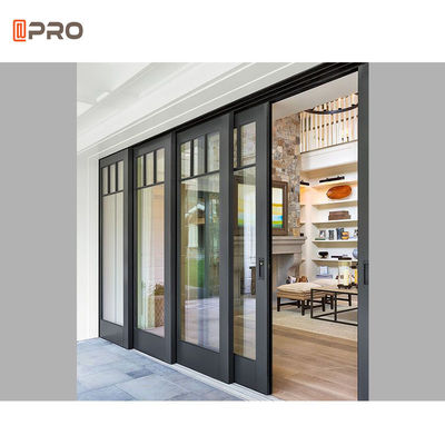 Customized Size Aluminium Sliding Glass Doors Frameless For Laboratories