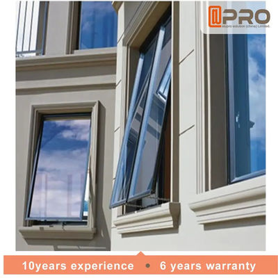 T5 Aluminum Frame Awning Window Top Hung Casement Windows With Security ...