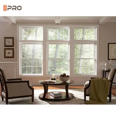 Large Aluminum Sash Windows Double Glazed Double Hung Window