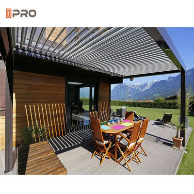 Rodent Proof Modern Aluminum Pergola Luxury Garden Gazebo Pavilion ...