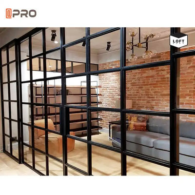 Modern Workstation Interior Glass Wall Office Partitions Customization ...