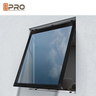 1.4mm Frame Thickness Metal Awning Windows / Aluminium Single Top Hung Window aluminum window ...