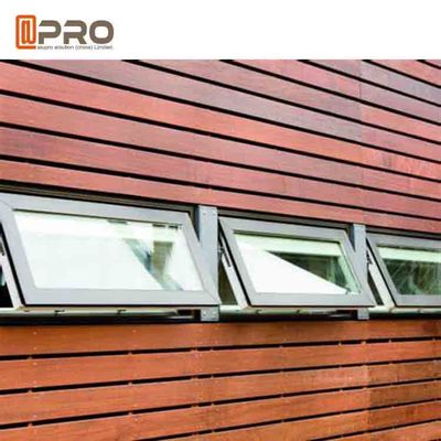 1.4mm Frame Thickness Metal Awning Windows / Aluminium Single Top Hung Window aluminum window ...