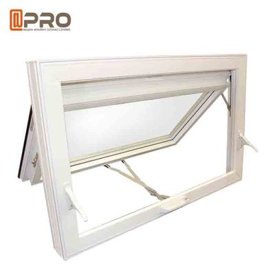 1.4mm Frame Thickness Metal Awning Windows / Aluminium Single Top Hung Window aluminum window ...