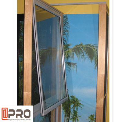 Sound / Heat Insulation Aluminum Top Hung Window Customized Color ...