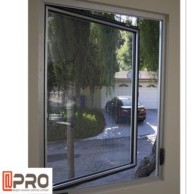 Horizontal Aluminium Awning Windows Swing Open Style 1-2MM Profile ...