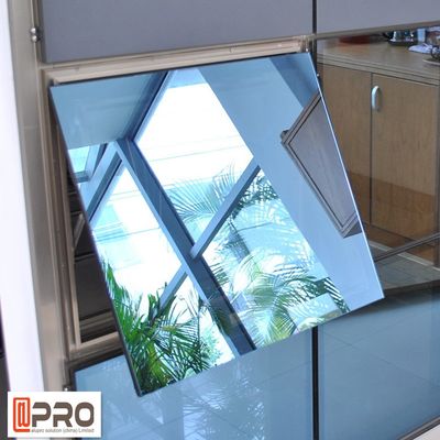 Horizontal Aluminium Awning Windows Swing Open Style 1-2MM Profile ...