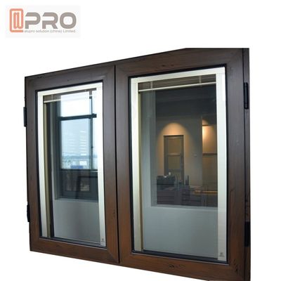Outward / Inward Open Aluminum Casement Windows With Stainless Steel ...