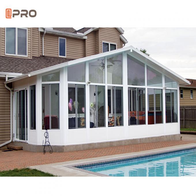 Anodized Winter Garden Sunroom Glass Polycarbonate Windows Aluminum ...
