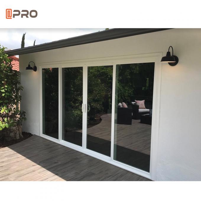 Balcony Patio Lift Slide Aluminium Sliding Glass Door 2.0mm Thickness