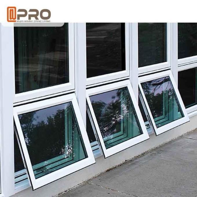 Standard Size Aluminium Single Glass Door And Windows Swing Open Style ...