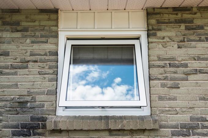 Professional Australian Standard Double Glazed Aluminum Top Hung Awning ...